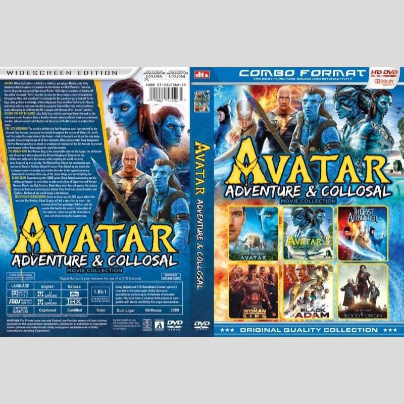 Jual Kaset Koleksi Film Avatar Adventure & Collosal | Shopee Indonesia