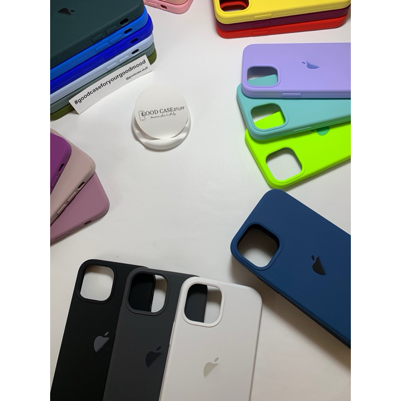 Jual Premium Silicone Full Cover Antinoda For Casing iPhone 12 MINI ...