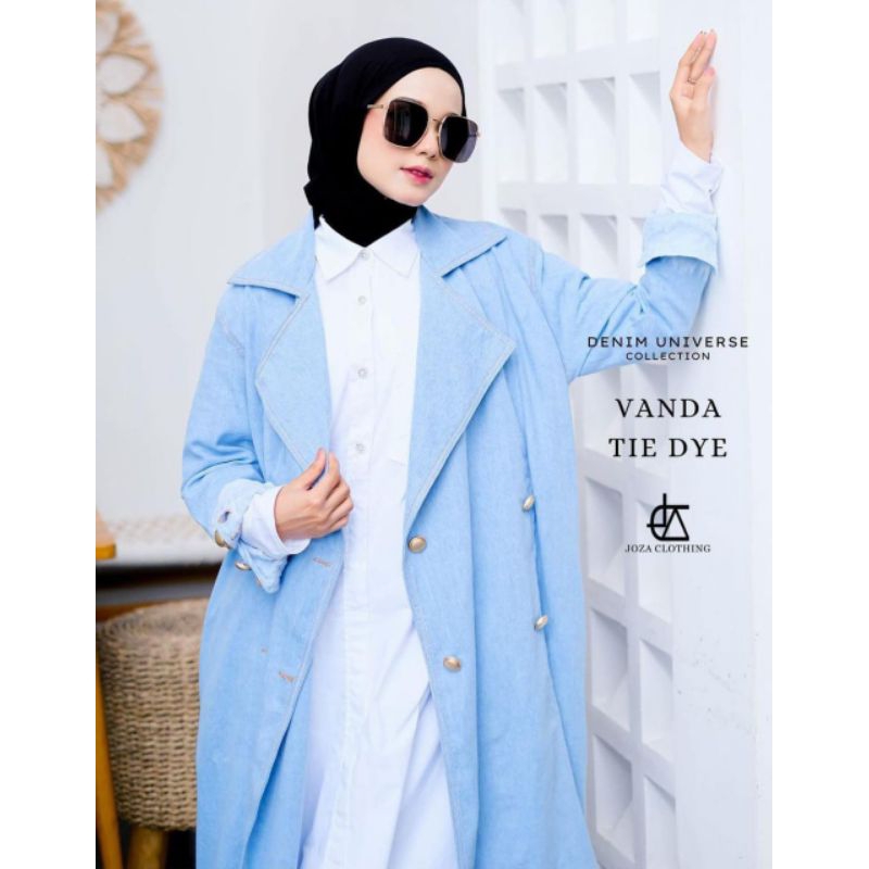 Jual [READY STOCK] VANDA Long Blazer Outer Jeans by Joza | Shopee Indonesia
