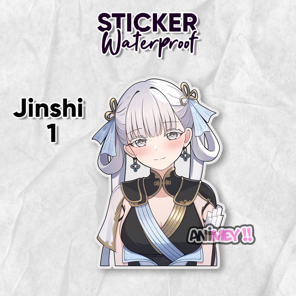 Jual Stiker Jinshi Wuthering Waves / Sticker Anime Waterproof | Shopee ...