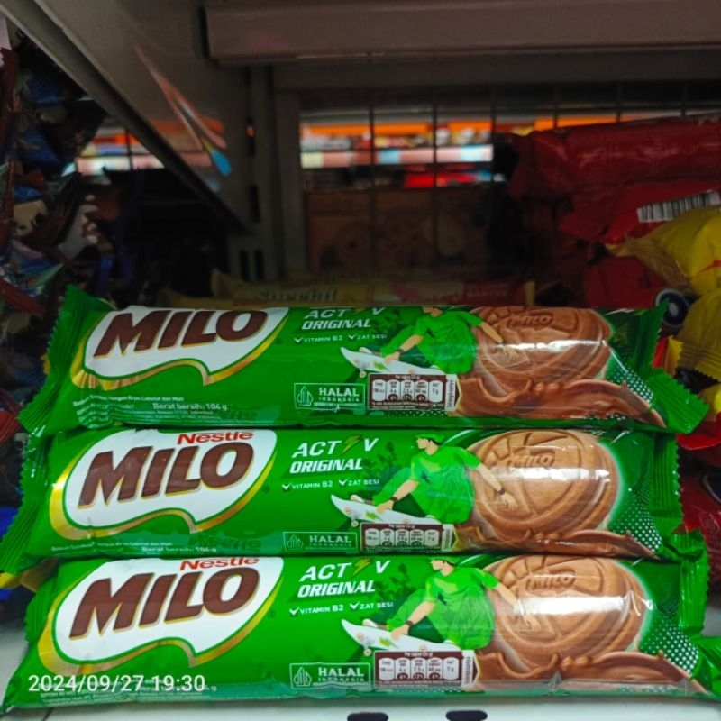 Jual nestle Milo biskuit roll 104gr | Shopee Indonesia