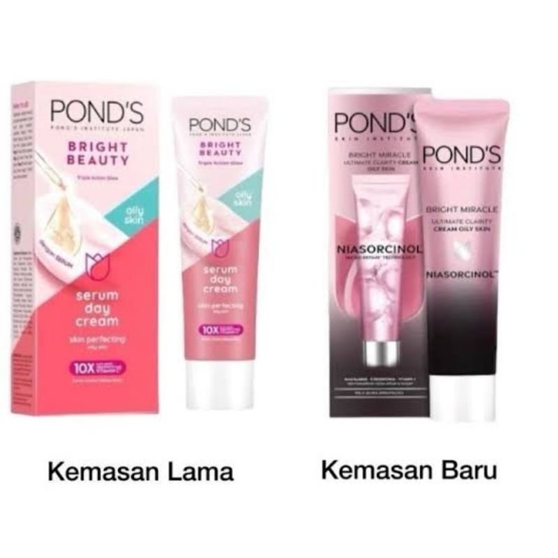 Jual Day Cream (Pond's bright miracle 20g / Poise Whitening 20g/ citra ...