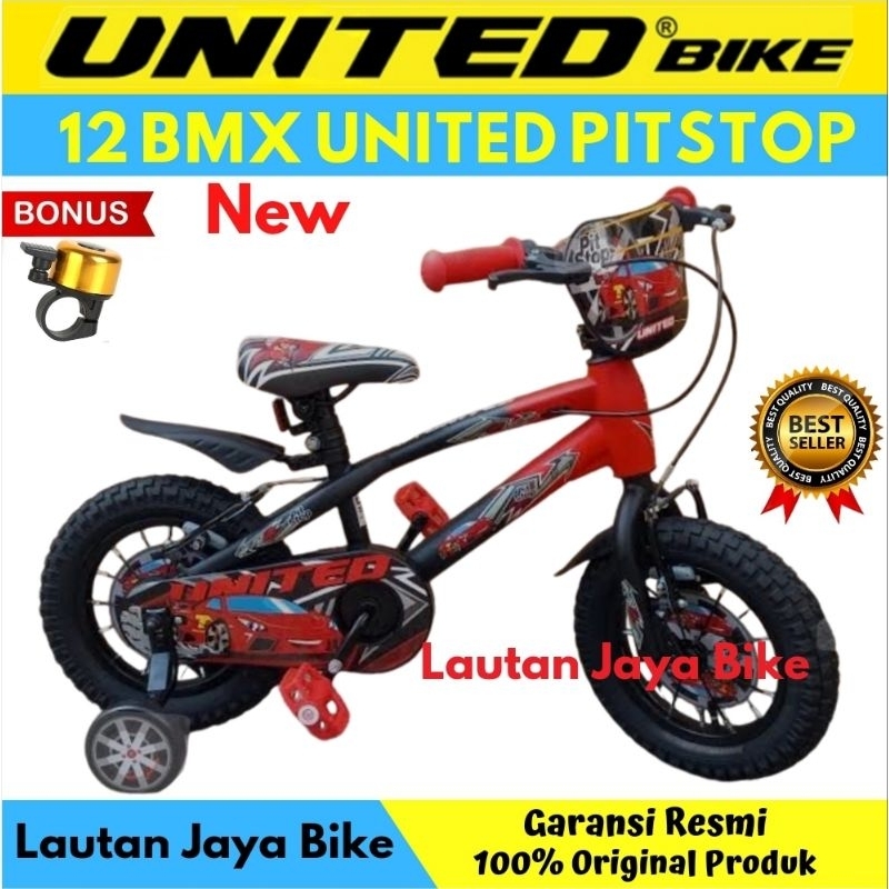 Jual SEPEDA ANAK 12 BMX UNITED PIT STOP TERBARU | Shopee Indonesia