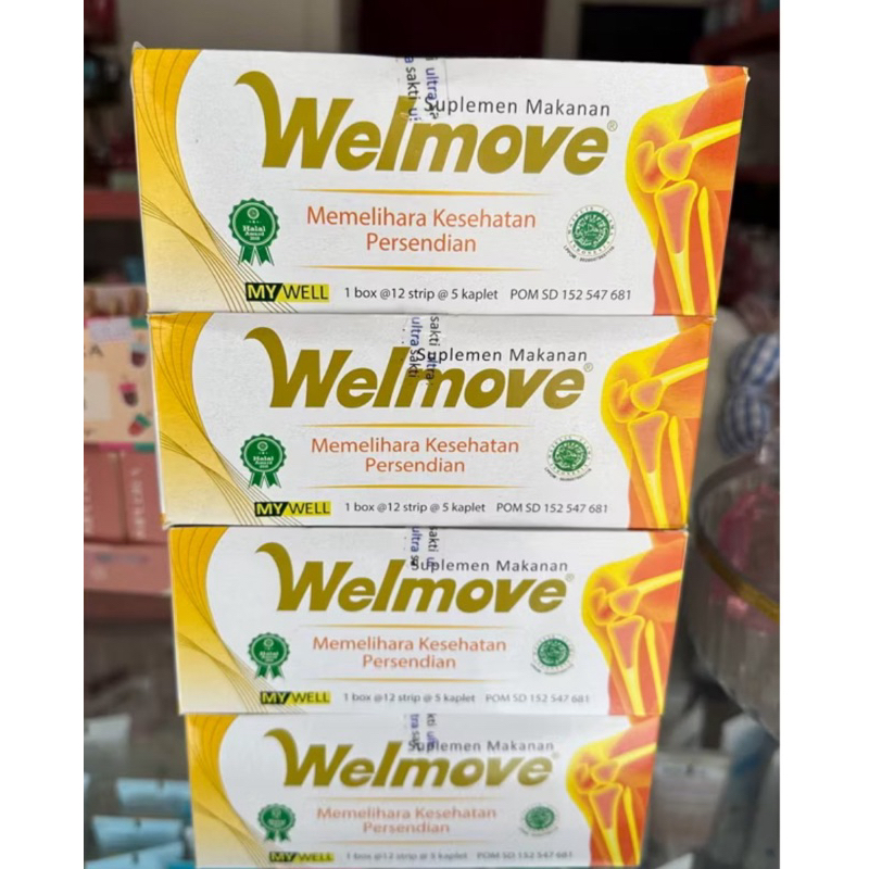 Jual Welmove 1 box Isi 12 Strip @5 kaplet - Vitamin Sendi | Shopee ...