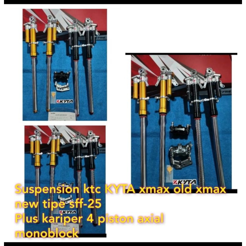 Jual PAKETAN SUSPENSION KTC KYTA XMAX OLD/NEW XMAX TIPE SFF-25 PLUS ...