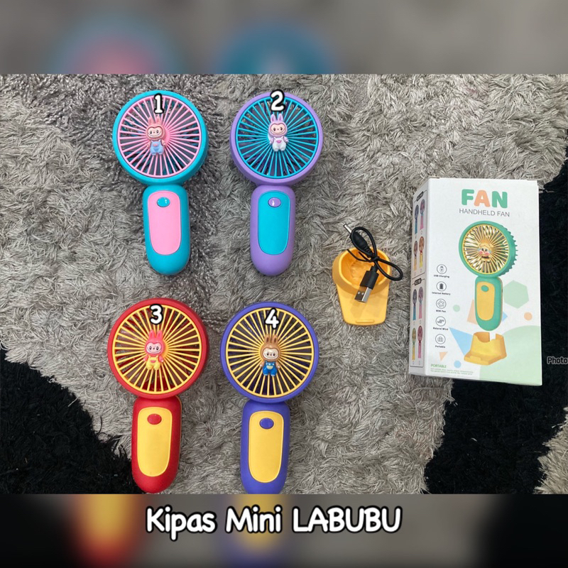 Jual Kipas Angin Mini LABUBU | Shopee Indonesia