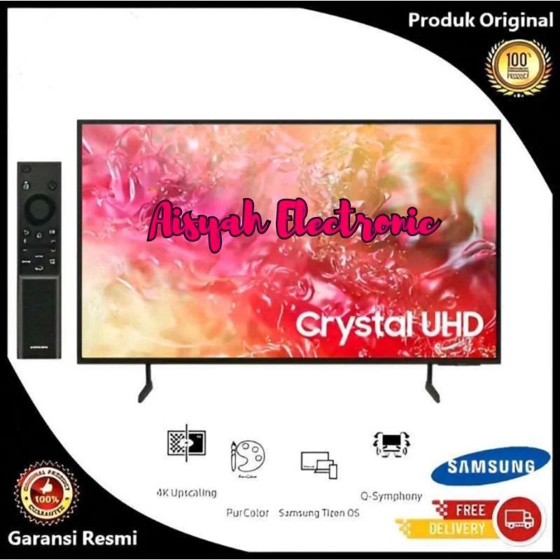 Jual PROMO SMART TV SAMSUNG 50DU7000 50 INCI UHD 4K GARANSI RESMI | Shopee Indonesia
