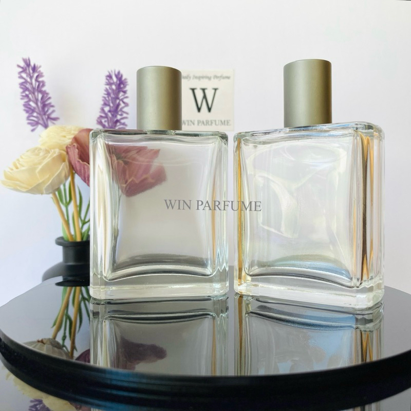 Jual Botol Parfum Kotak Mewah Platinum 100ml Semi Press Tutup Premium ...