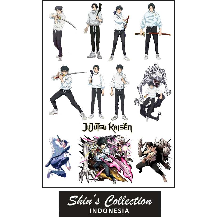 Jual Sticker stiker Yuta Okkotsu solo Jujustu Kaisen 1 pc | Shopee ...