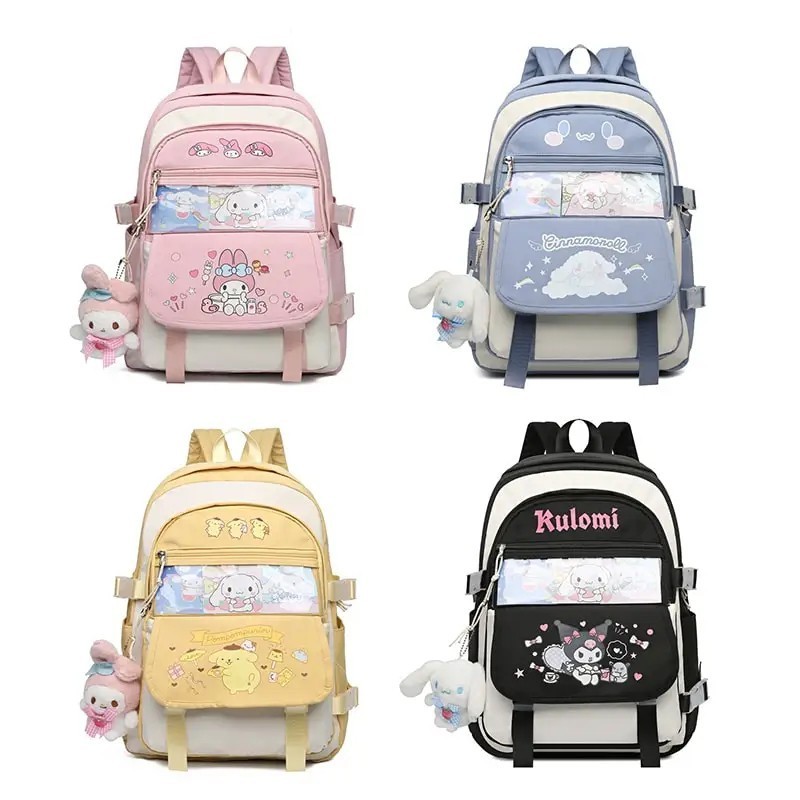 Jual TL-TAS RANSEL ANAK SEKOLAH MIKA KUROMI MOTIF TERBARU ANAK PEREMPUAN TK/SD/SMP/SMA | Shopee ...