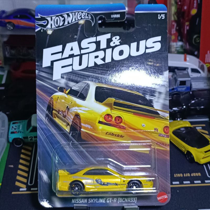 Jual Hot Wheels Fast and Furious Nissan Skyline R33 Kuning | Shopee ...