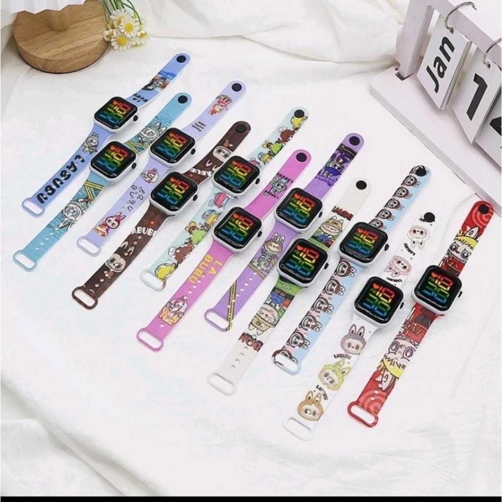 Jual Jam Tangan Anak VIRAL Labubu Lucu Jam Tangan Digital | Shopee ...
