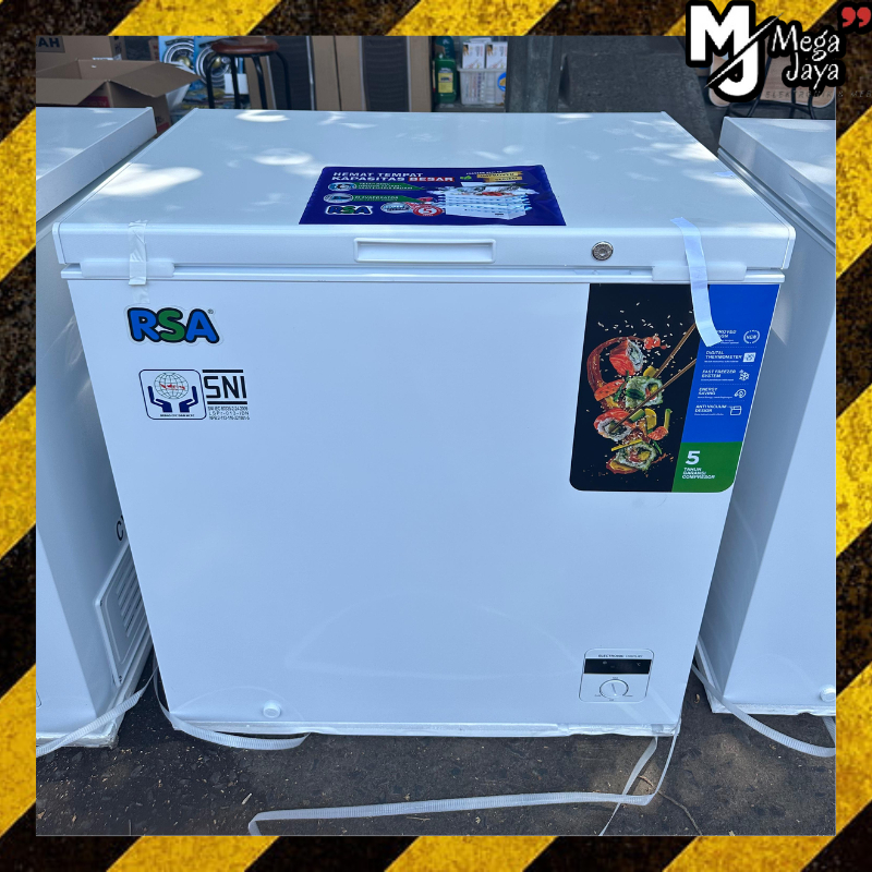 Jual FREEZER BOX RSA CF 210 KAPASITAS 210 LITER / GARANSI 5 TAHUN ...