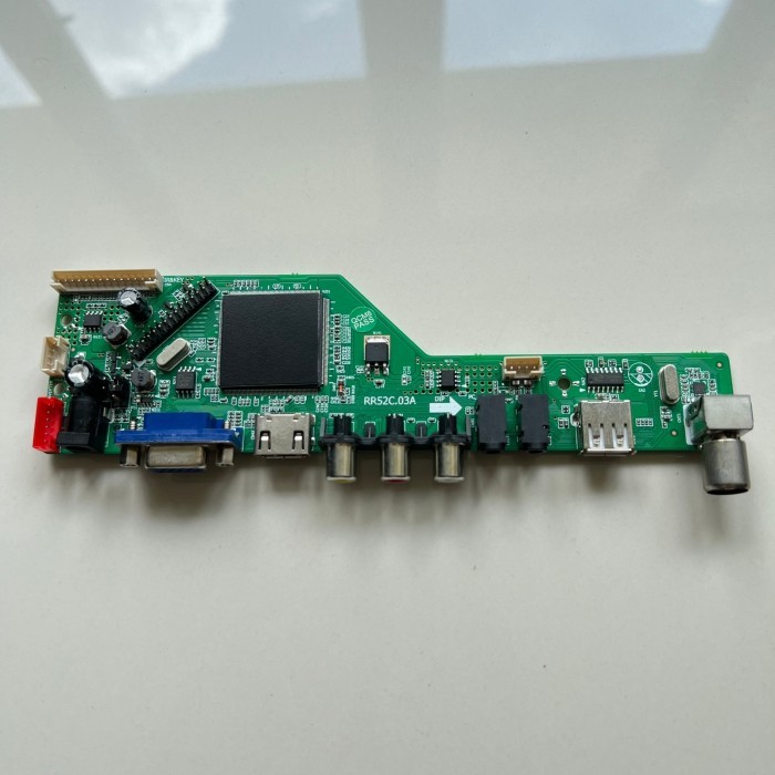 Jual Paket Board RR52C.03A TV LED LCD Digital Monitor Kabel LVDS 20 30 ...