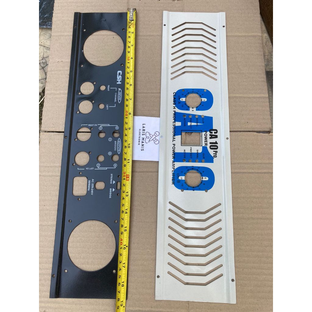 Jual Panel Box Power CA10 ukuran 48 x 11 cm Putih Plat Tebal | Shopee ...
