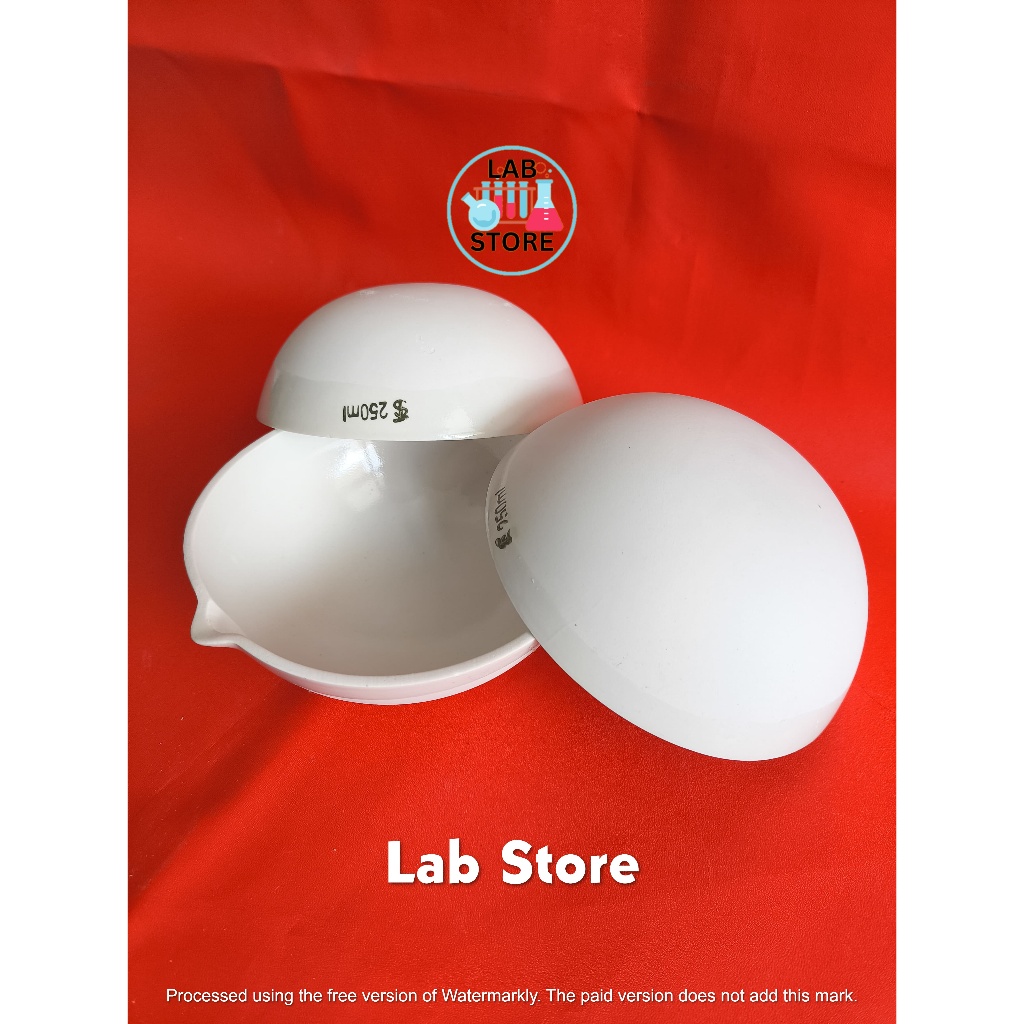 Jual Cawan Uap 250ml RRT/ Cawan Penguap 250ml / Cawan Porselin 250ml ...