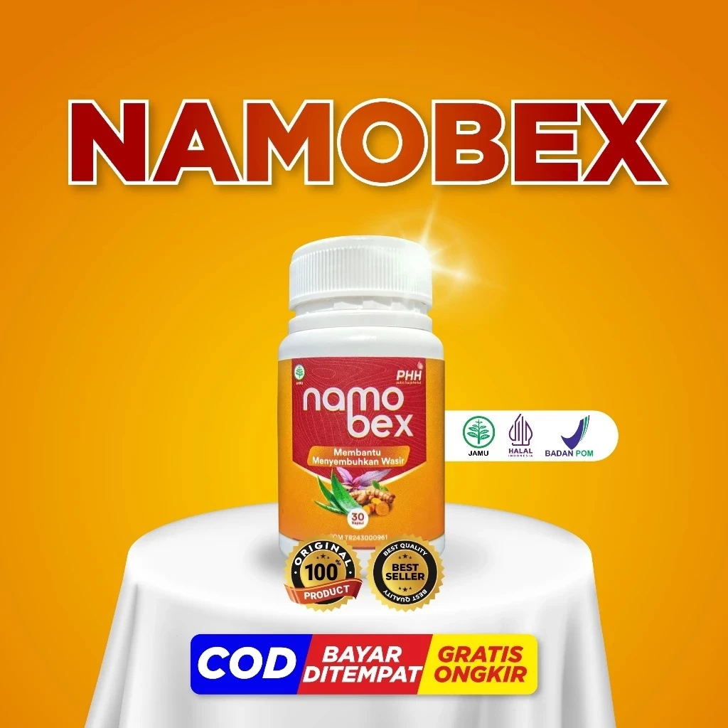 Jual NAMOBEX 30 KAPSUL - OBAT HERBAL WASIR | Medina Herb | Shopee Indonesia