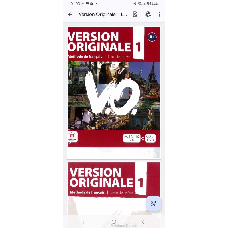 Jual Version Originale 1 Pdf + audio + Cahier d'exercices | Shopee Indonesia