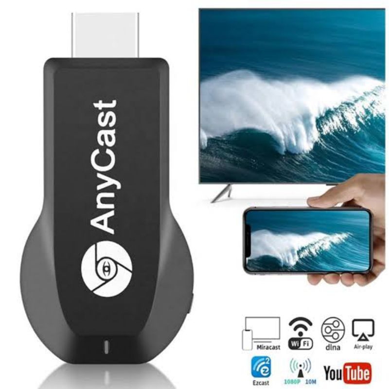 Jual Anycast M9 Plus Wireless HDMI Dongle Mirroring | Shopee Indonesia