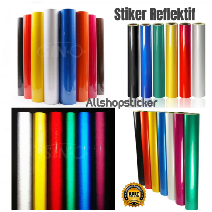Jual Stiker Reflektif Sticker Skotlet Motor Scotlet Menyala Cahaya ...
