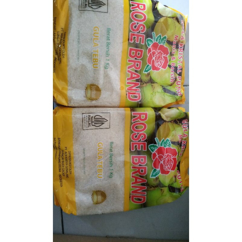 Jual gula rose brand kuning kemasan 1 kg kartonan | Shopee Indonesia
