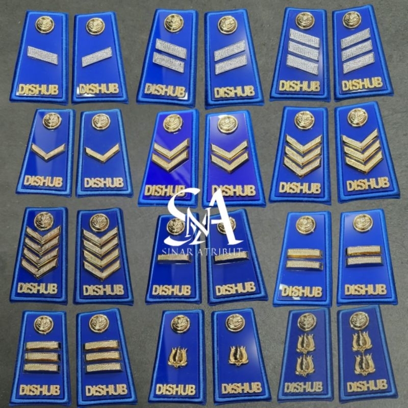 Jual TANDA PANGKAT PDH DISHUB GOLONGAN LENGKAP SMA D3 S1 2A 2B 2C 2D 3A ...