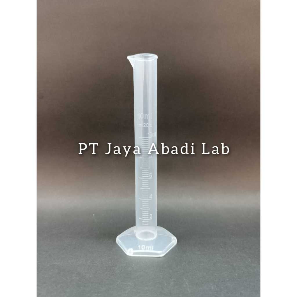 Jual tabung ukur gelas ukur 10 ml 10ml 10cc 10 cc plastik disposable ...