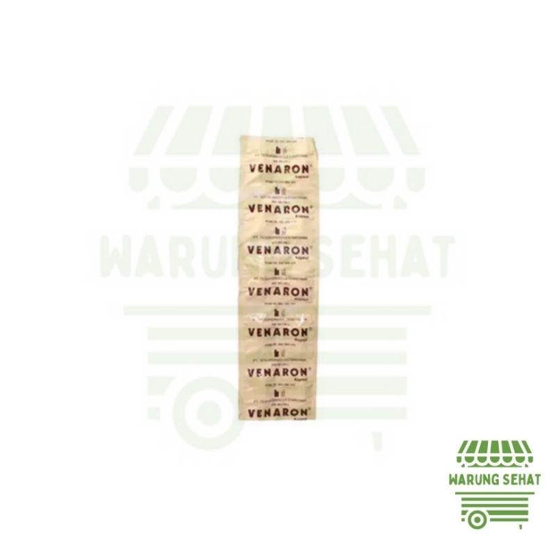 Jual VENARON - Membantu Meringankan Gejala Wasir (1 Strip @10 Kapsul ...