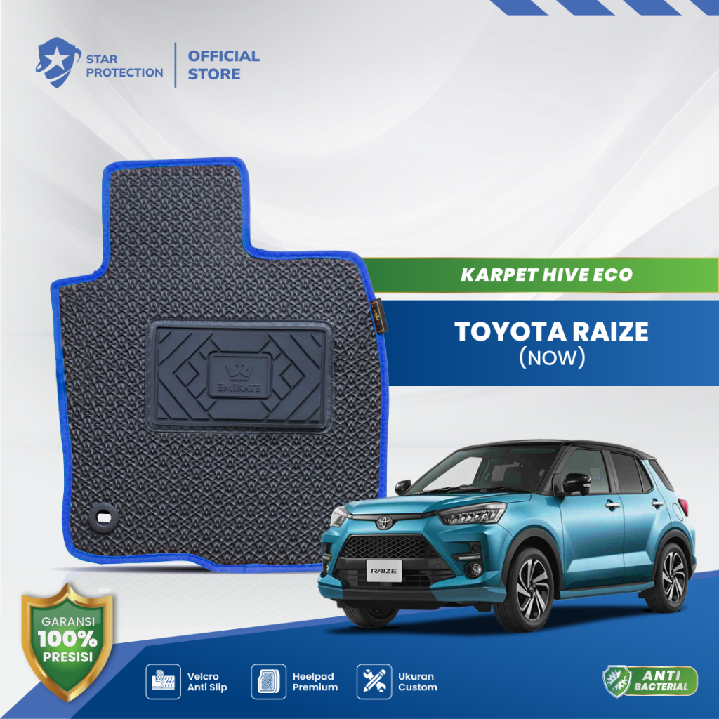 Jual Karpet Mobil HIVE ECO Toyota Raize - Starprotection | Shopee Indonesia