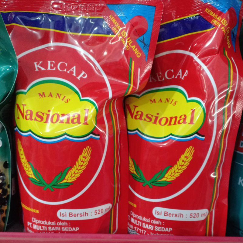 Jual Kecap Nasional 520ml pouch | Shopee Indonesia