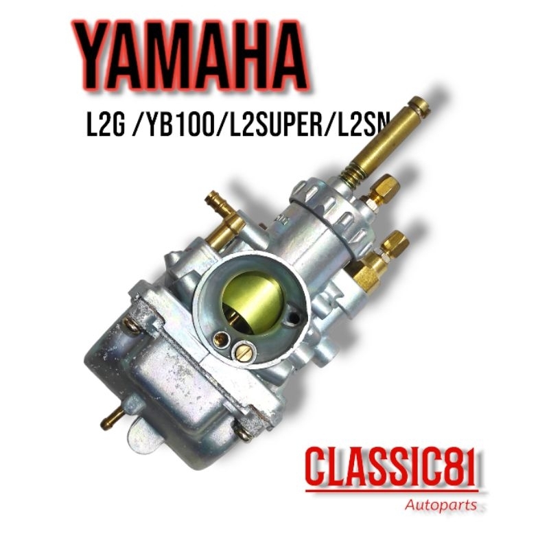 Jual CARBURATOR KARBURATOR YAMAHA YB100 L2SUPER L2SN L2G A100 | Shopee ...