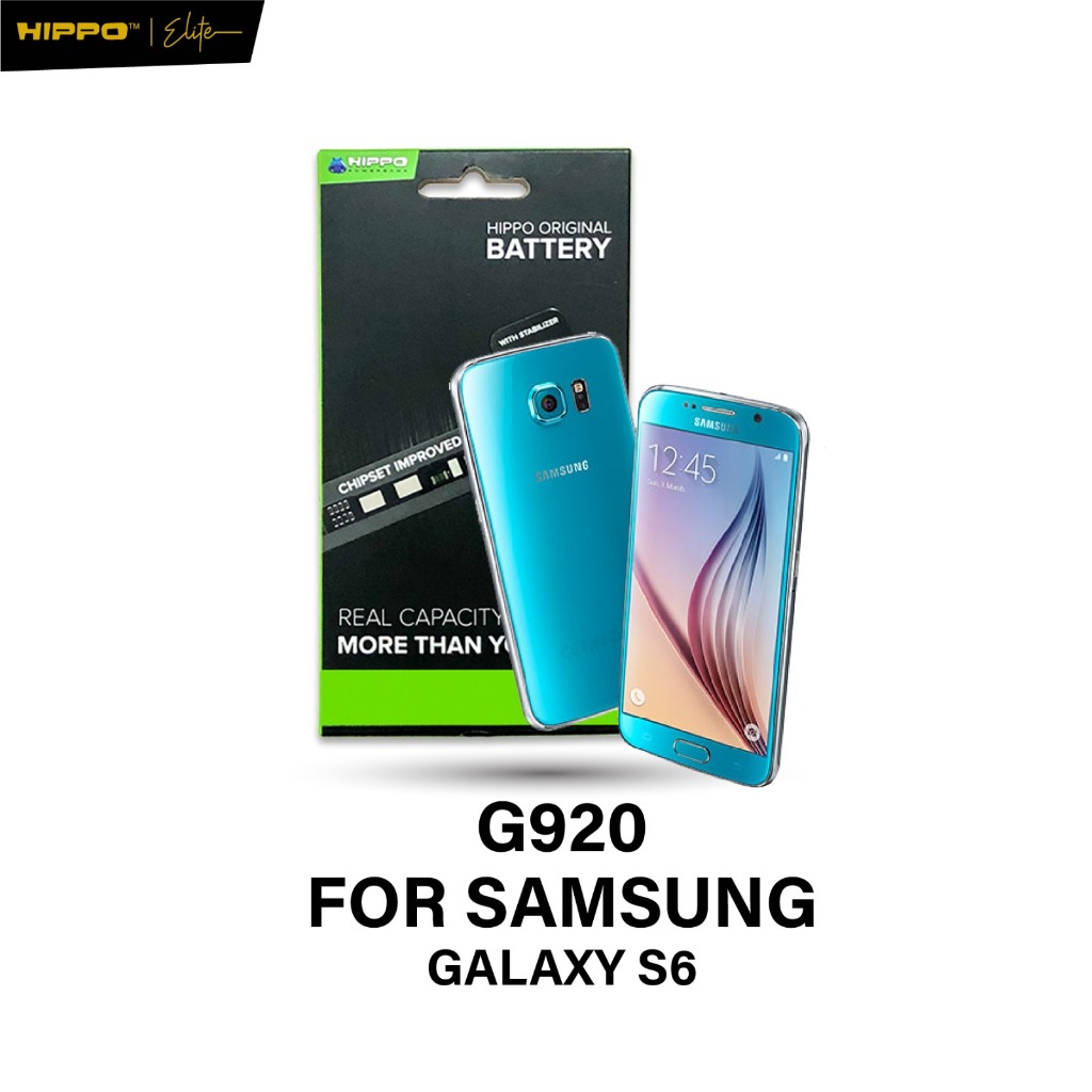 Jual Hippo Baterai Samsung S6 Flat G920 2550mAh Hippo Original Battery Premium Batu Batere Batre ...