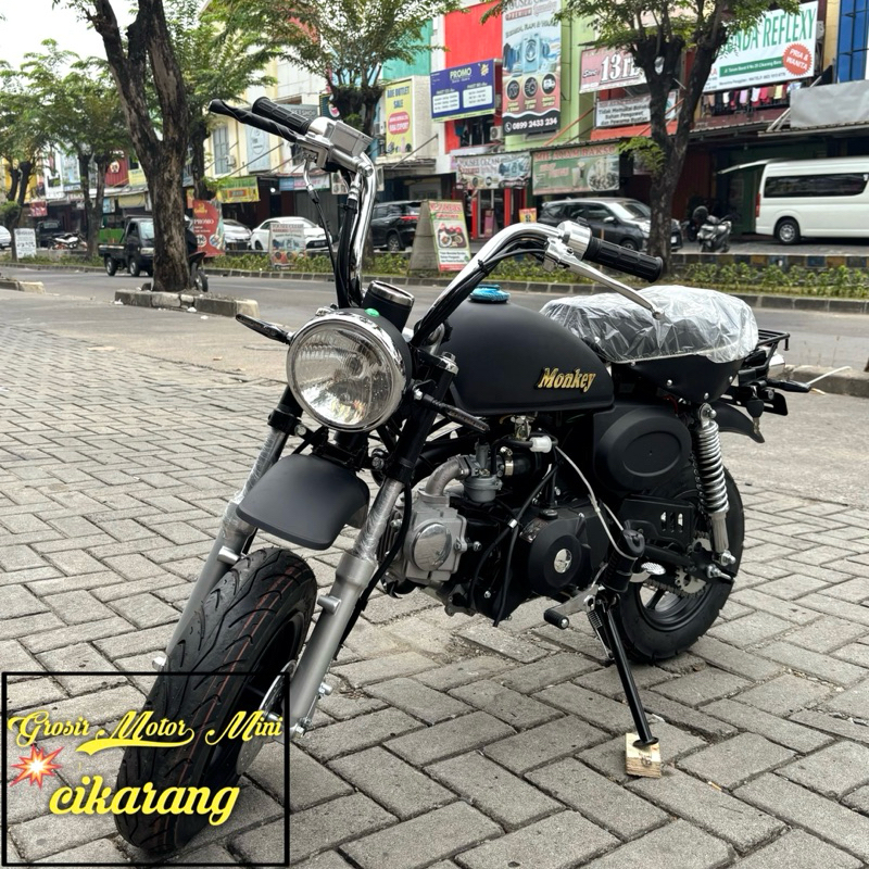 Jual MOTOR MINI MONKEY 125CC RING 10 MESIN 4TAK | Shopee Indonesia