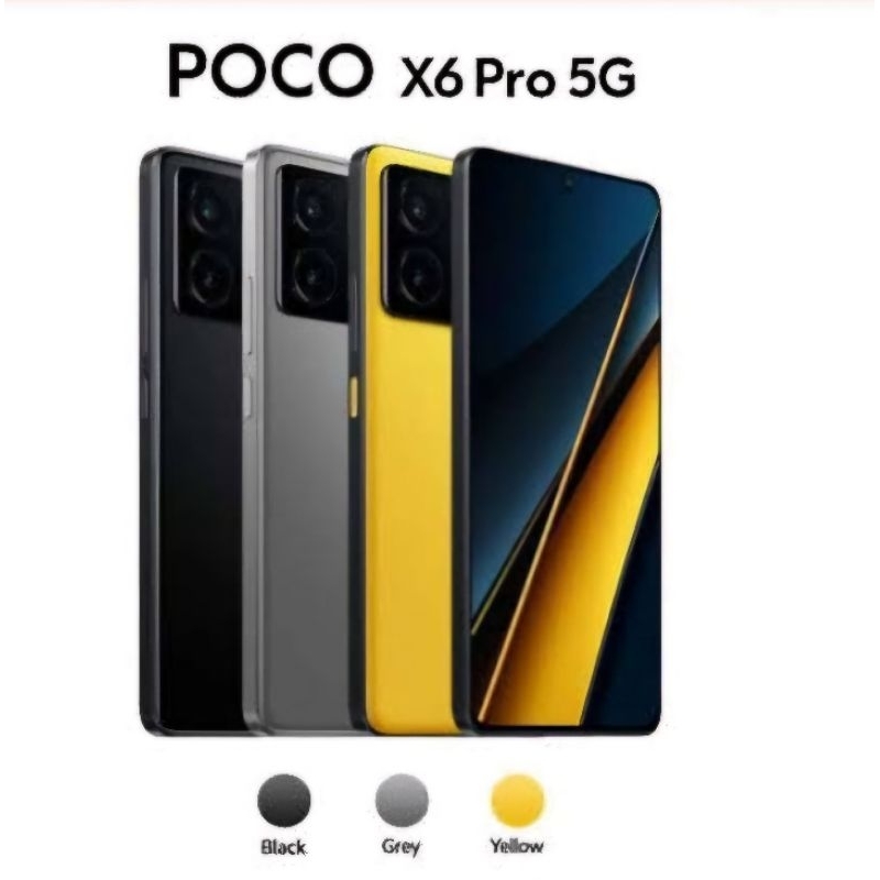 Jual XIAOMI POCO X6 PRO 5G 12/512GB GARANSI RESMI | Shopee Indonesia