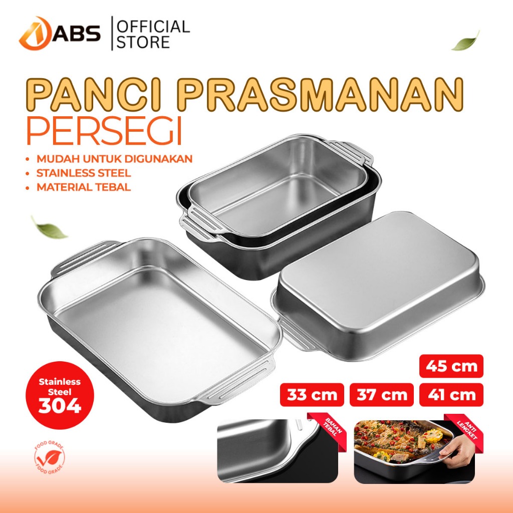 Jual ABS X Hongzhuo Wadah Prasmanan Catering Nampan Stainless Steel ...