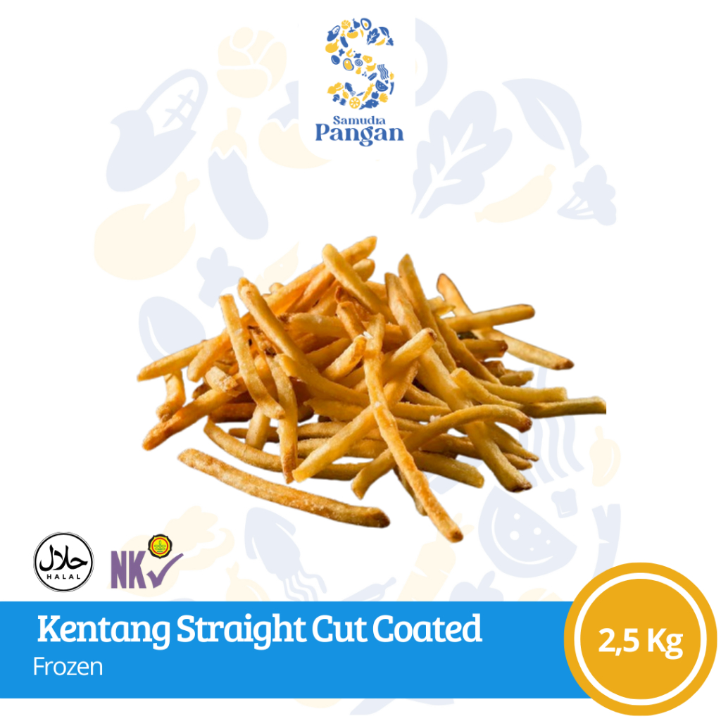 Jual Kentang French Fries Straight Cut Coated 2.5 Kg Frozen Tangerang ...