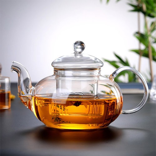Jual One Two Cups Teko Teh Kaca Tahan Panas Api with Saringan Glass Teapot 1L | Shopee Indonesia