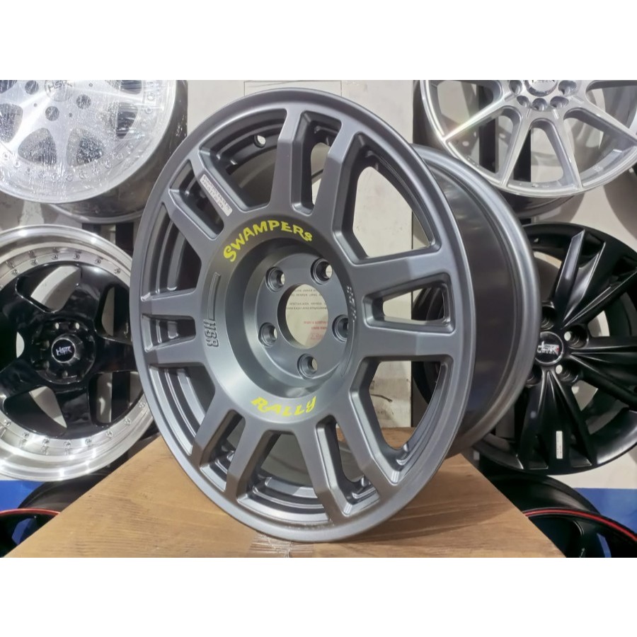 Jual Velg Hsr RALLY Swampers R16 Lebar 8 et 20 Untuk Terios Xpander ...