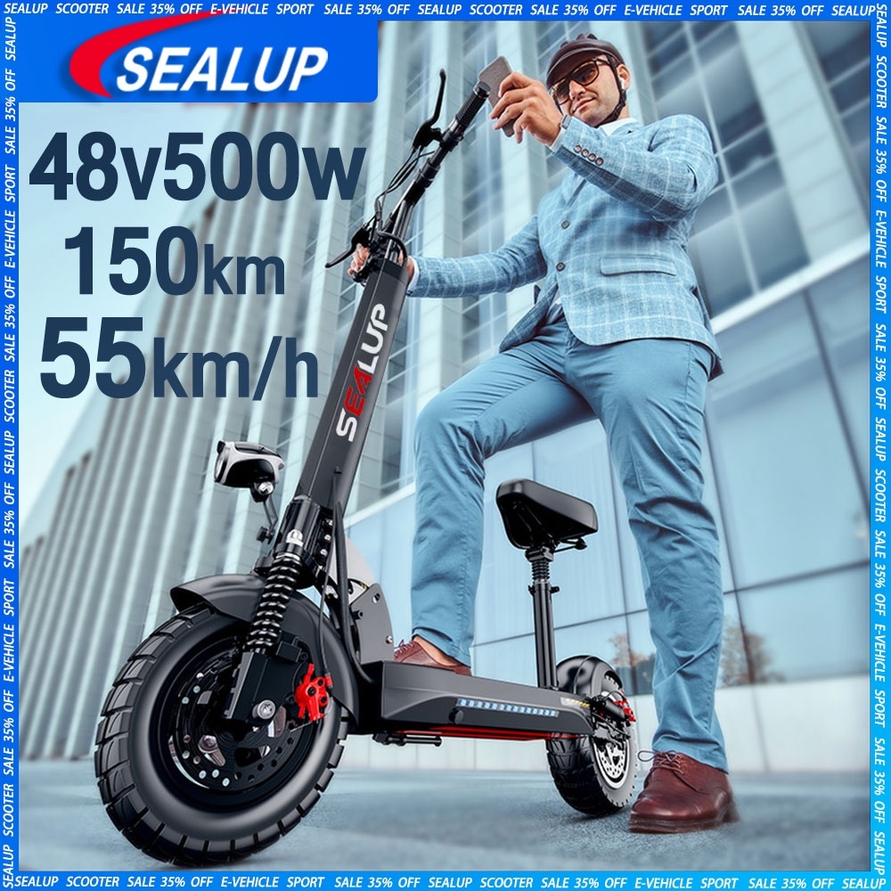 Jual Scooter listrik SEALUP Q7 dewasa lipat 1000W Skuter Listrik otoped ...