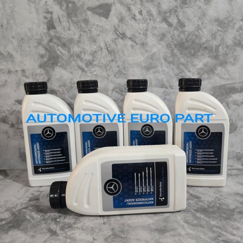 Jual air radiator coolant Mercedes original mercy warna merah w212 w204 ...