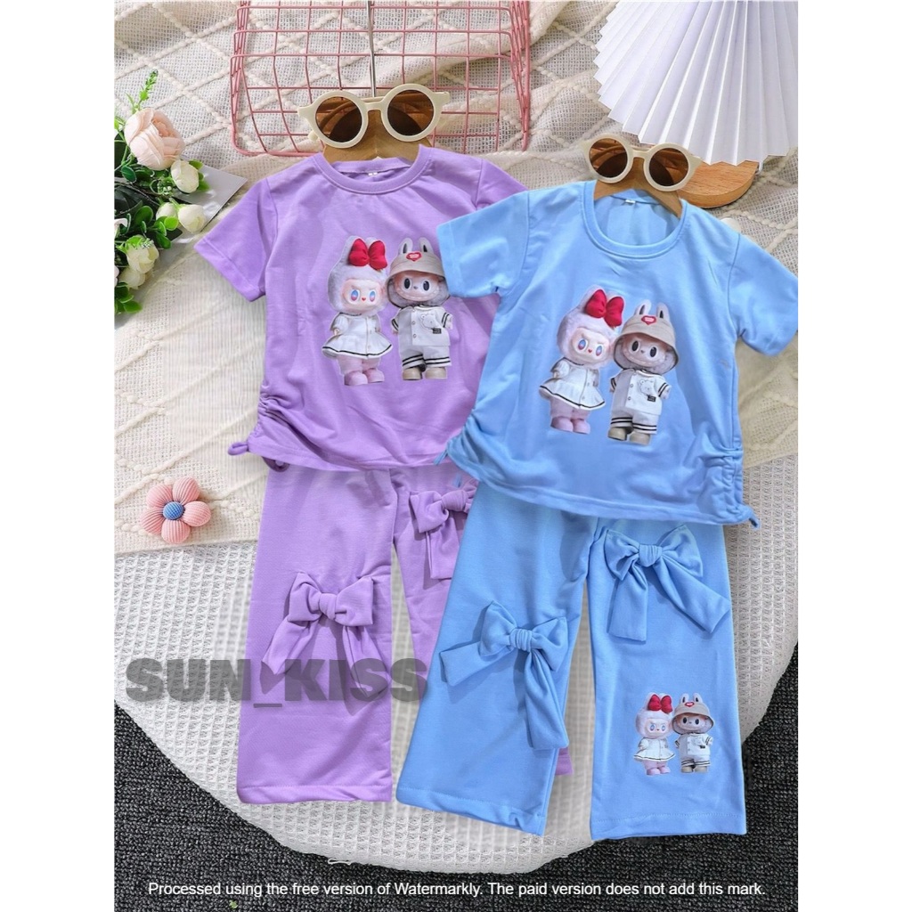 Jual Setelan labubu pita anak perempuan terbaru dengan banyak pilihan ...