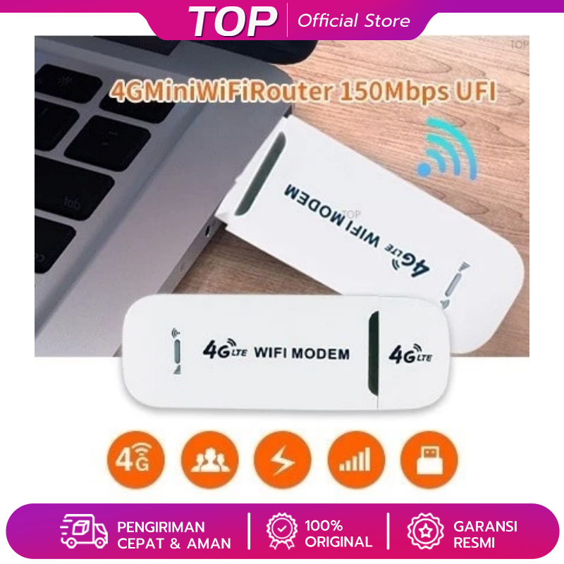 Jual 【Ready Stock COD】Modem WIFI 4G Support All Operator SIM card 150 ...