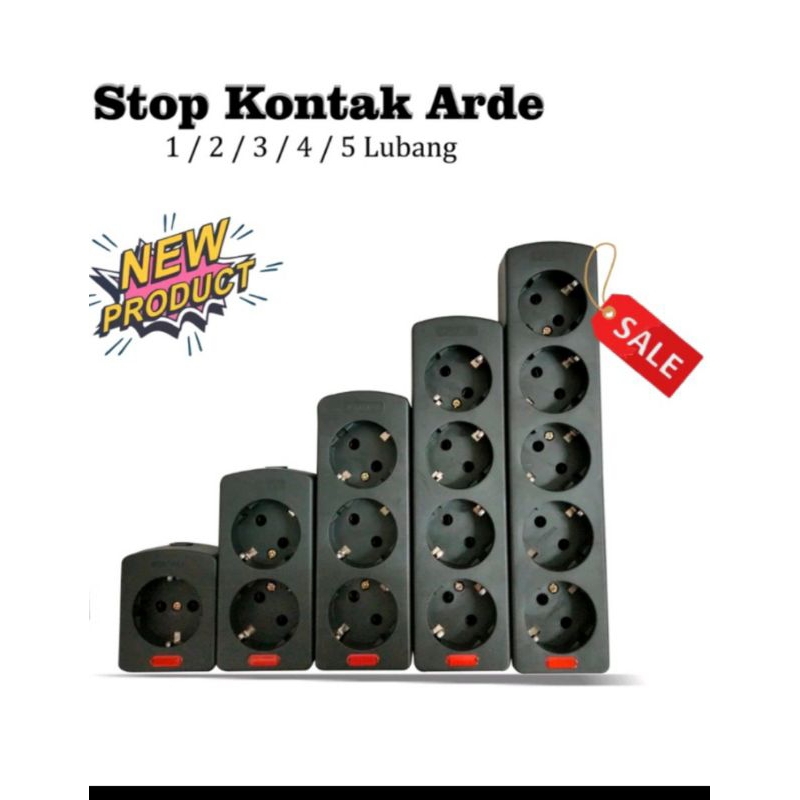 Jual STOP KONTAK LISTRIK Arde 2 LUBANG TERMINAL KUNINGAN | Shopee Indonesia