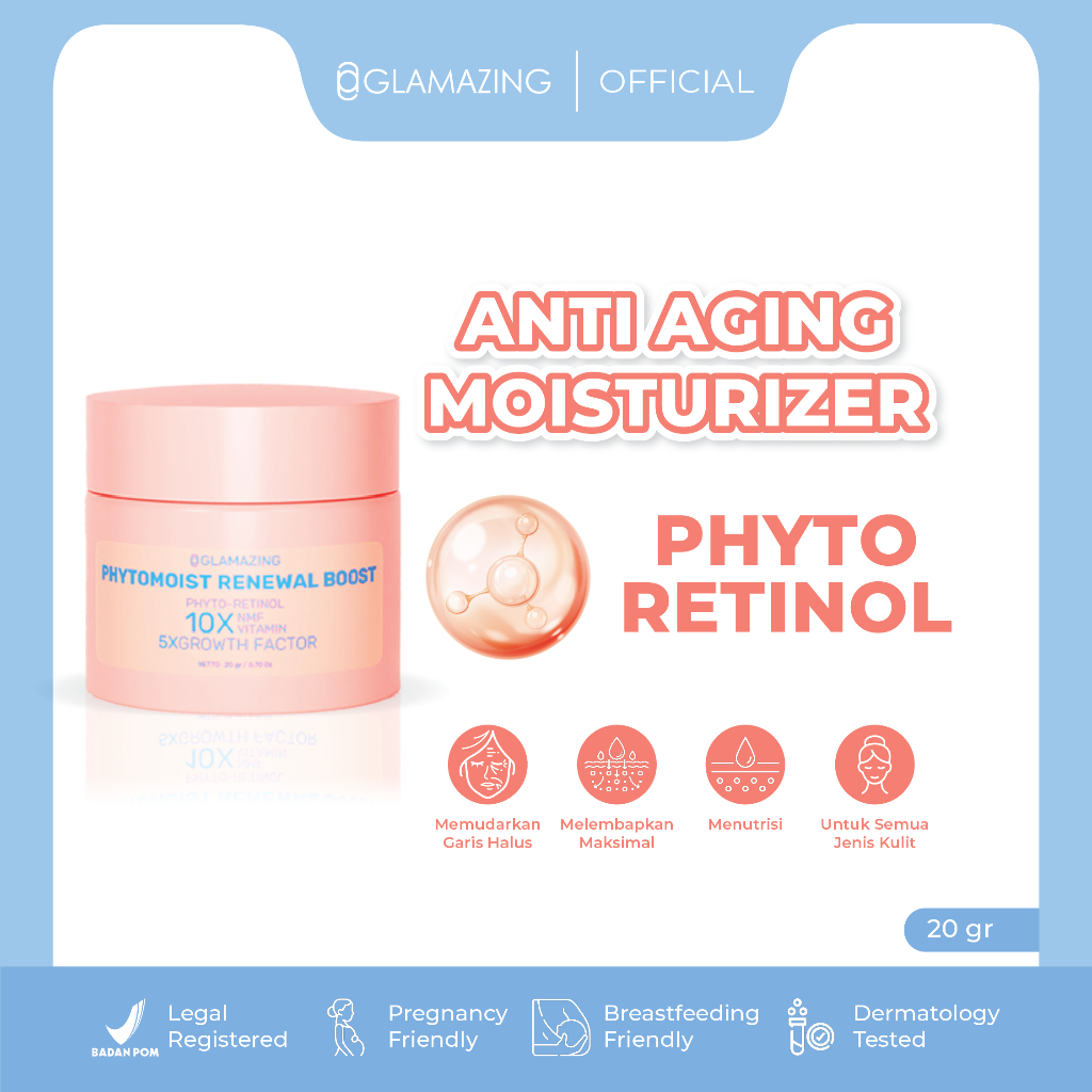 Jual Glamazing - Moisturizer Phytomoist Renewal Boost | Shopee Indonesia