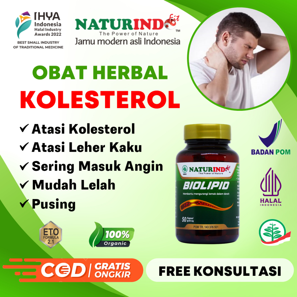 Jual Obat Kolesterol Mengatasi Masalah Kolesterol Pegal Leher Luruhkan ...