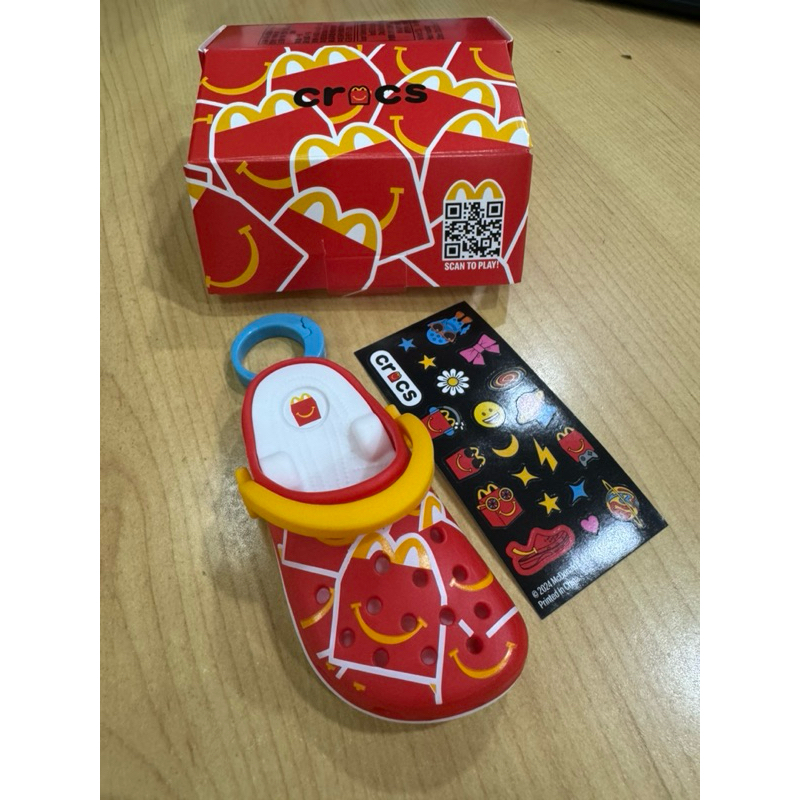 Jual MCD CROCS HAPPY MEAL BOX PATTERN | Shopee Indonesia