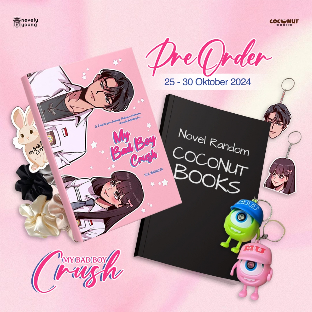 Jual Novel My Bad Boy Crush - Pil Bahagia - Coconut Books - Gratis ...