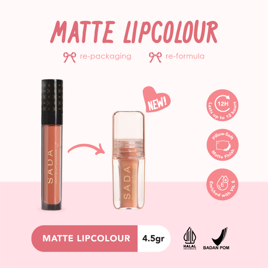 Jual [NEW RE-LAUNCH] Matte LipColour 2.0 With New Formula | Shopee ...