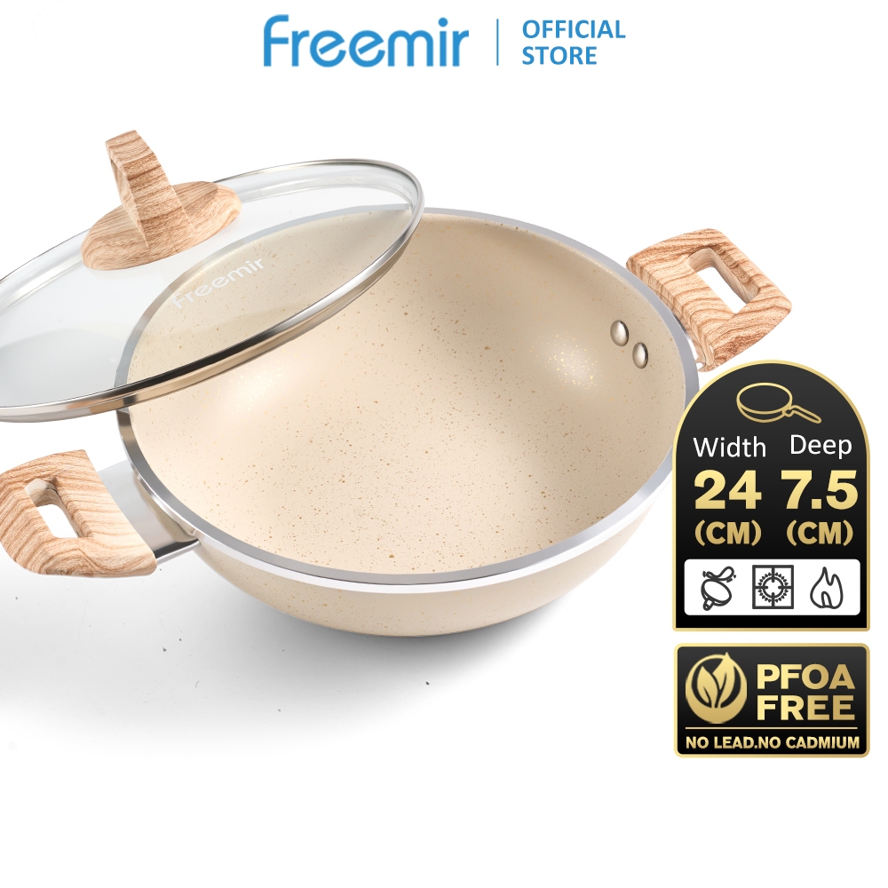Jual [OFFICIAL MEDAN] Wajan freemir 24cm Tinggi 7,5cm Penggorengan ...