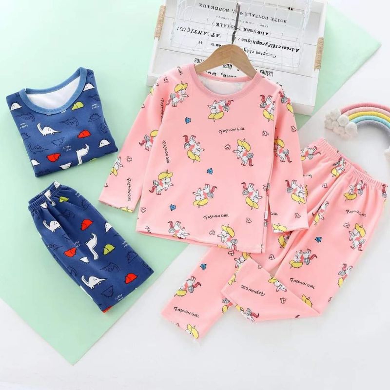 Jual Piama anak / piama anak usia 1 tahun / piama import | Shopee Indonesia